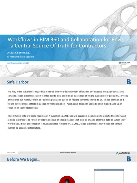 Workflows In Bim 360 And Collaboration For Revit Pdf Building Information Modeling