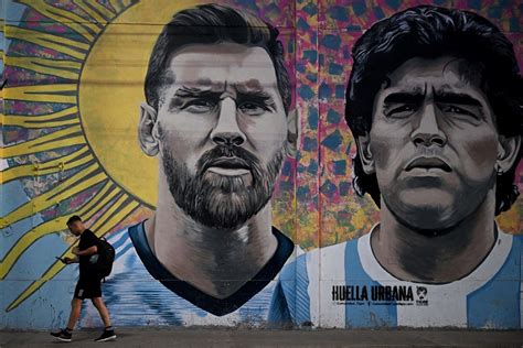 Heres The Problem With The Messi Vs Maradona Debate For Argentina Fans Yahoo Sports
