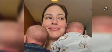 Ashley Graham Says Life With Son And Infant Twins Is Fun Chaos At Its