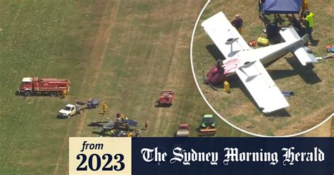 Video Plane Flips On Its Head During Attempted Landing