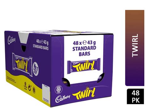 Cadbury Twirl 43g Pack Of 48 611498 Uk Business Supplies Uk