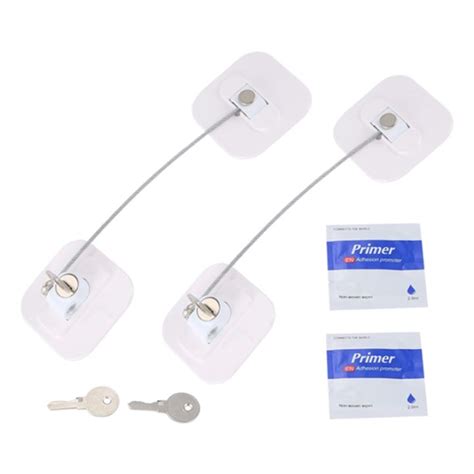 Refrigerator Lock Mini Fridge Lock With Key For Adults Lock For A