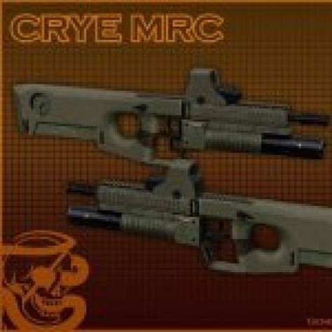 Crey Mrc With Grenade Launcher Submachine Gun Half Life 2 Weapon