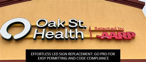 Effortless Led Sign Replacement Go Pro For Easy Permitting And Code Compliance Houston