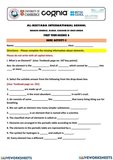 School Rules Activities For Kindergarten Printable Pdf Template