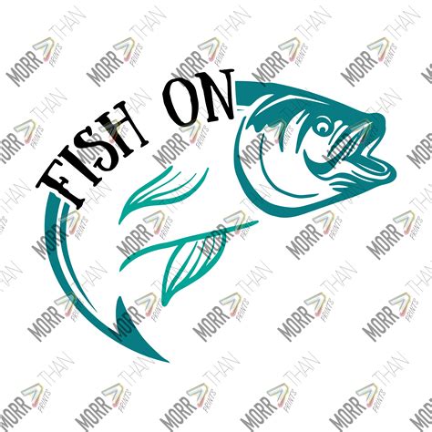Fish On Hook Fish Morr Than Prints