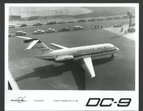 Douglas Dc 9 Ndc9 Prototype First Flight Official Original Photo No 9