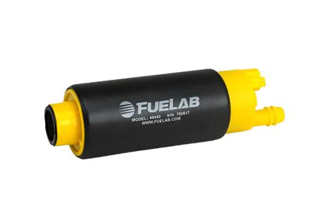 Fuelab 494 High Output In Tank Electric Fuel Pump 340 Lph Center Out