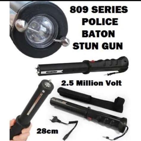 Jual Alat Stik Pertahanan Diri Dengan Senter Led Dan Setrum Listrik