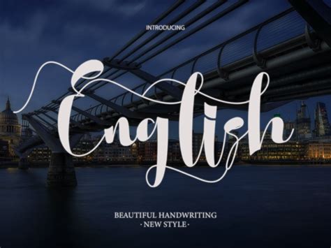 English Font Font Canyon