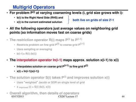 James Demmel Cs 267 Applications Of Parallel Computers Lecture 17
