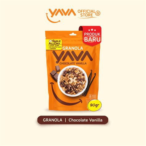 Yava Granola Chocolate Vanilla 90g Lazada Indonesia