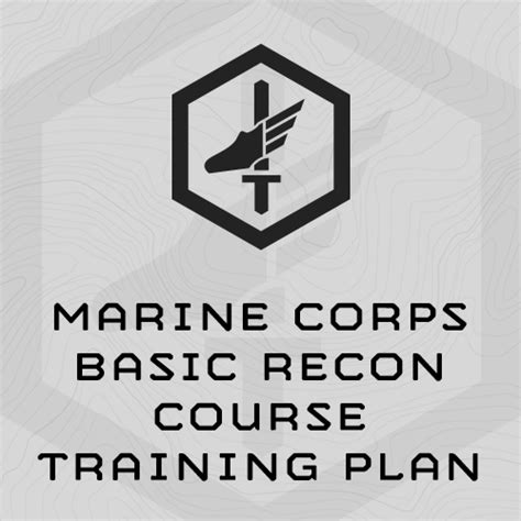 Marine Corps Basic Recon Course Training Plan