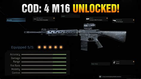 Modern Warfare 2 M16 Loadout Best Class Build And How To Unlock The