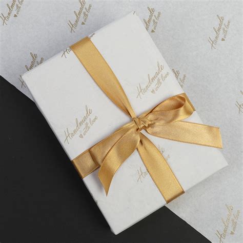 Tissue Paper For Packaging Package Wrapping Paper Translucent Branding Package Sustainable