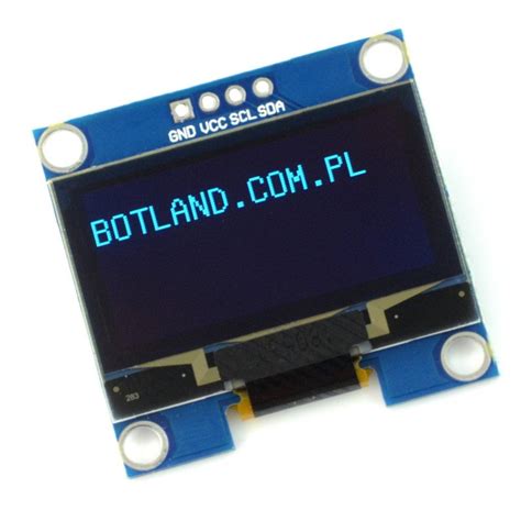 Graphic Oled Display X Px I C Green Botland Robotic Shop