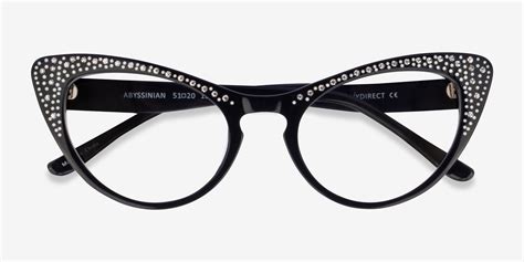 Abyssinian Cat Eye Black Glasses For Women Eyebuydirect