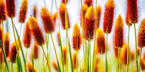 A Closeup View Of Razor Grass Cyperus Esculentus Needlelike
