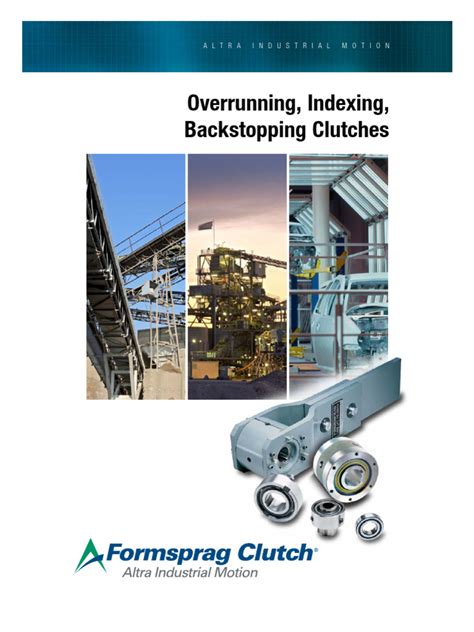 Formsprag Clutch Hsb7503000 Catalog Pdf