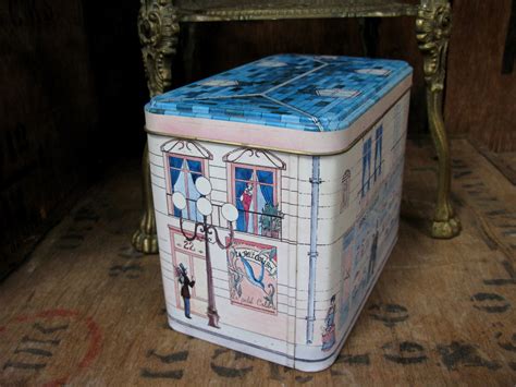 French Vintage Tin Vintage French Tin Decorative Tin Etsy Australia