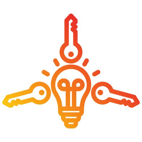 Solution Generic Gradient Outline Icon