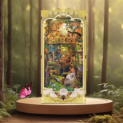 Book Nook Diy Wooden Kit Joincon Insect Story