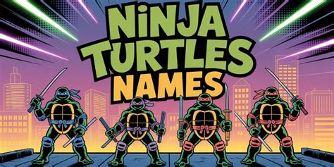 Ninja Turtles Names