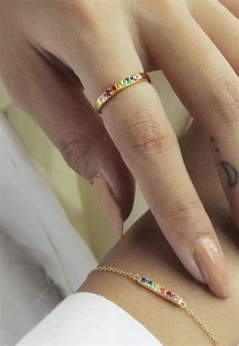 Buy Foundry Vermeil Rainbow Ring 2025 Online Zalora Philippines