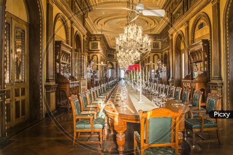 Image Of Interiors Of Taj Falaknuma Palace Hyderabad Mz924774 Picxy
