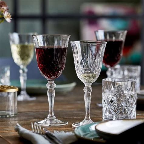 Glass Red Wine 270ml In 2025 Elegant Wine Glasses Crystal Wine