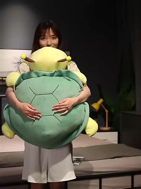 Wearable Turtle Shell Plush Toy Oemodm High Quality Super Soft Cushion