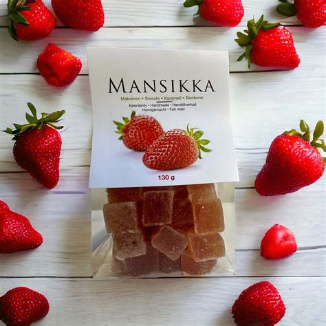 Marmeladi Mansikka 130g Olo Nordic