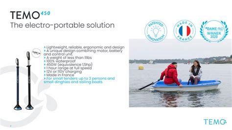 Temo Startup That Makes Small Sailing Boats Electric Raises 65m