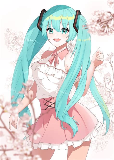 Hatsune Miku Vocaloid Drawn By 97 Kim Danbooru