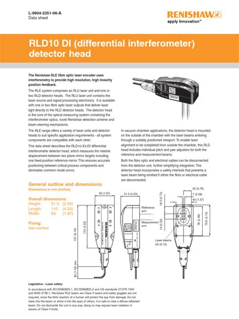 Rld10didifferentialinterferometerdetectorhead Pdf