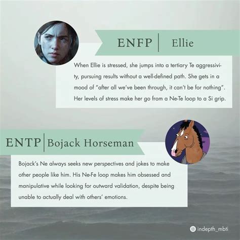 Te Ne Or Ne Te Enfp Or Estj Renfp