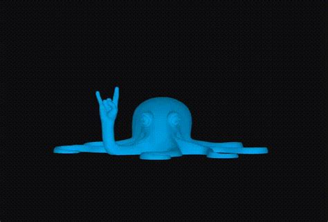 Stl File Tiny Octopus Easy Print No Support 🐙 ・3d Print Object To