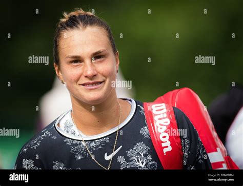 Arena Sabalenka Of Belarus After Practice At The 2019 Nature Valley Classic Wta Premier Tennis
