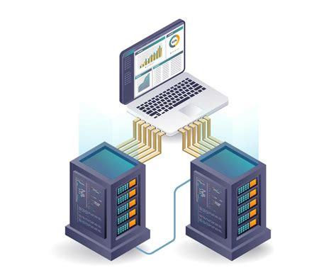 Cloud Server Technology Analysis System 47546432 Vector Art At Vecteezy