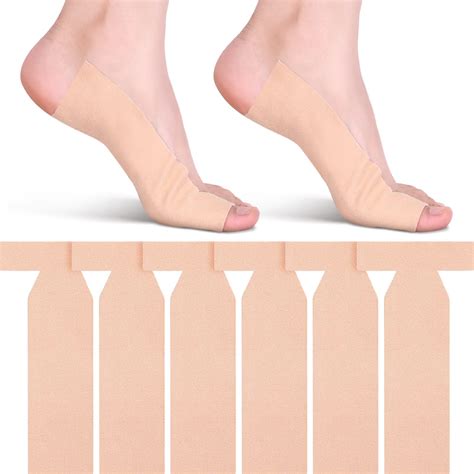 16 Pieces Big Toe Turf Toe Brace T Shaped Big Toe Brace Soft Big Toe