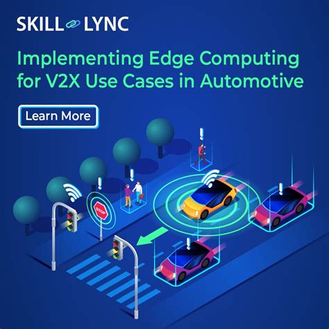 Skill Lync For Business On Linkedin Edgecomputing V2x Usecases