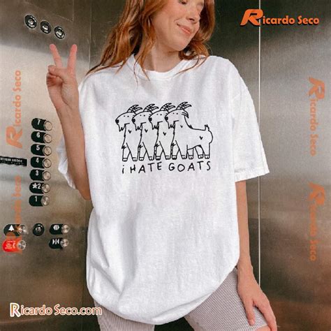 I Hate Goats Classic Men Shirt Ricardo Seco Shop