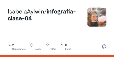 Github Isabelaaylwininfografia Clase 04