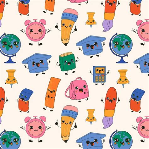 Cute School Background Vectors And Illustrations For Free Download Freepik