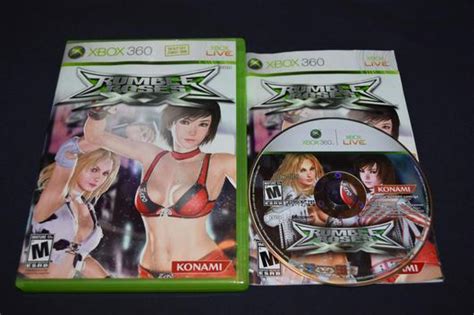 Rumble Roses Xx Item Box And Manual Xbox 360