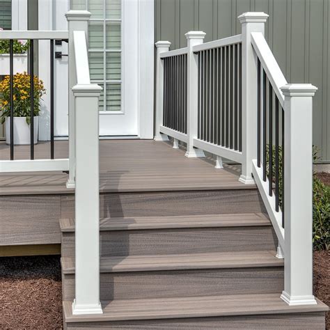 Trex 4 In X 4 In X 4 Ft Classic White Composite Deck Post Sleeve