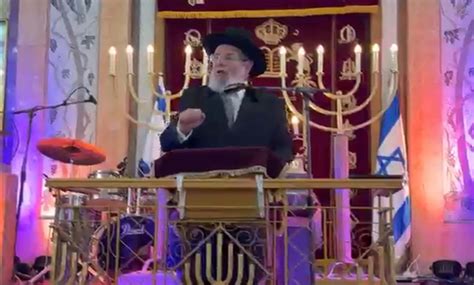 צפו הגילויים המדהימים של בכירי מערכת הביטחון לרב הראשי לישראל לדעת