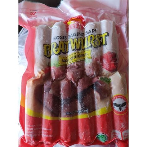 Jual Bratwurst Daging Sosis Sapi Mini Shopee Indonesia