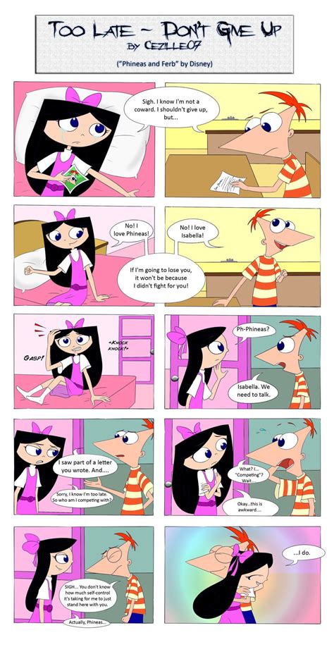 Phineas And Isabella Comic English