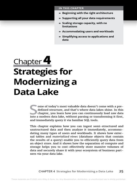Cloud Data Lakes For Dummies Snowflake Special Edition V1 4 Pdf Cloud Computing Databases